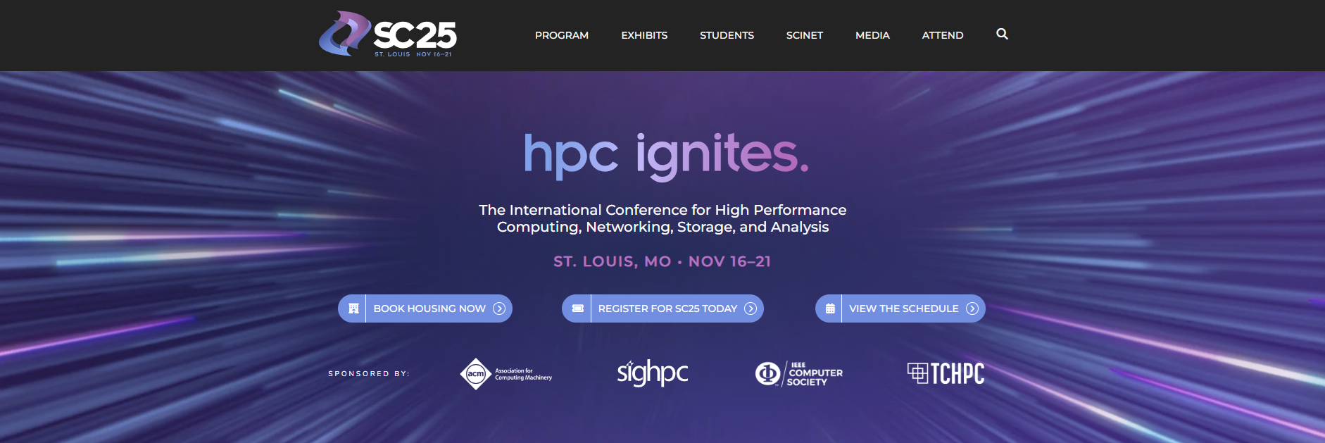 Meet chilldyne at sc25 in St. Louis - Chilldyne | Liquid Cooling